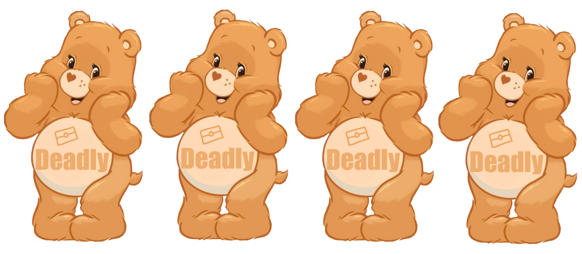 Deadly gammonbear 16oz UV DTF Wrap – Ojs Aboriginal Art